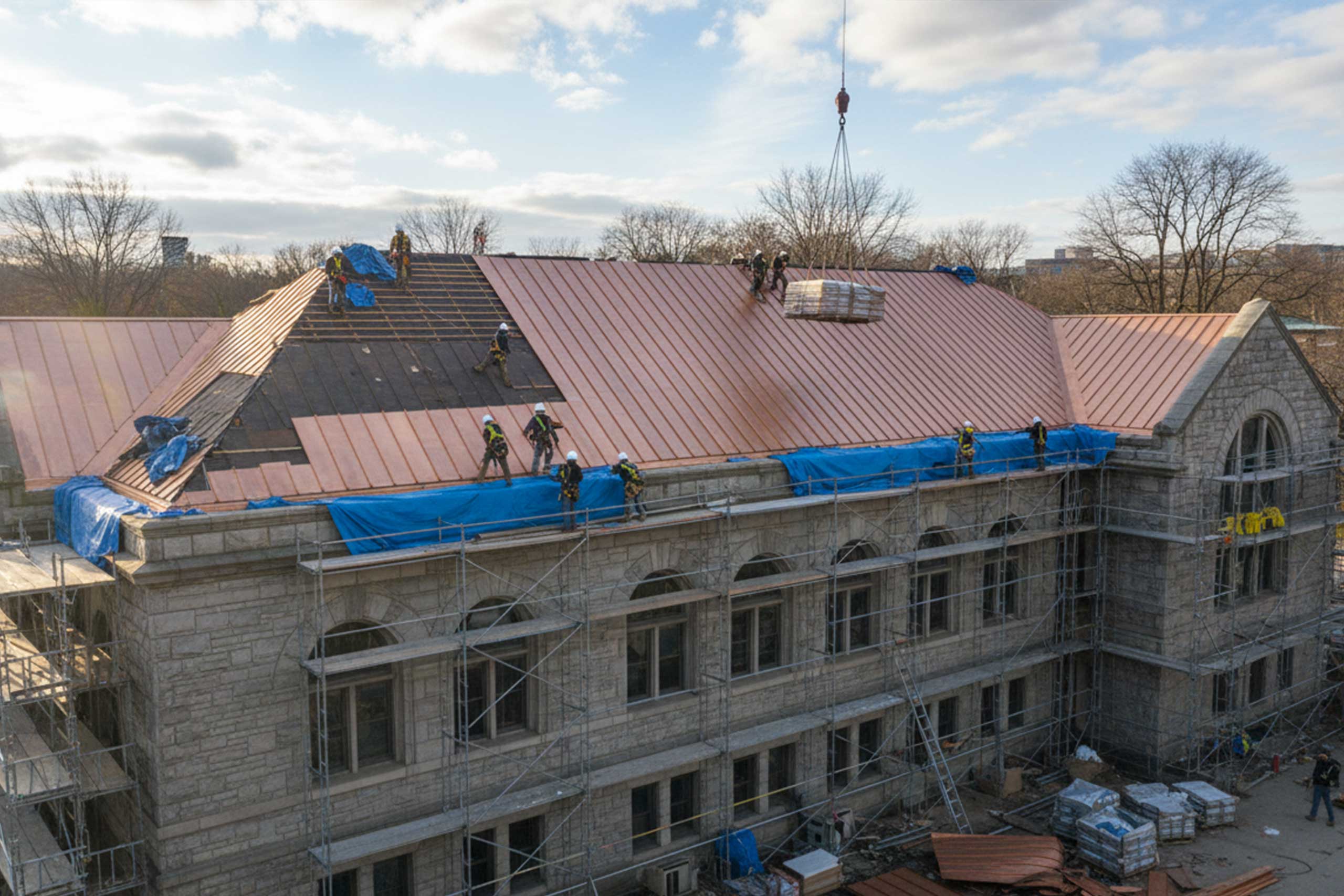 Agreement for 18,600 sq ft Public Library Roof Replacement - Baker Law ...